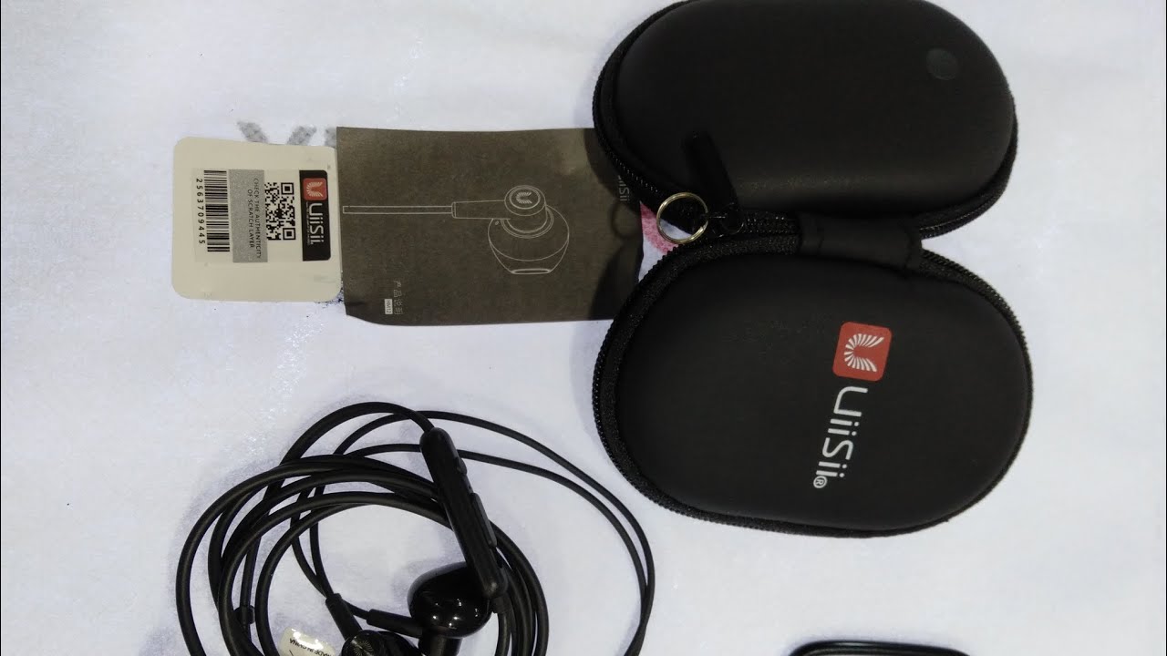 UiiSii 12 universal earphone. 3.5 mm plug pin. nice sound quality. ইউসি ...