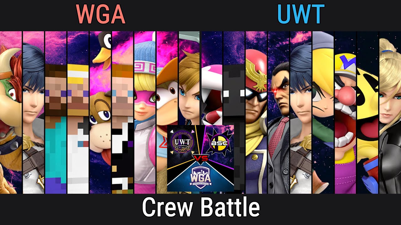 WGA VS UWT Crew Battle #6 (SSBU) - YouTube