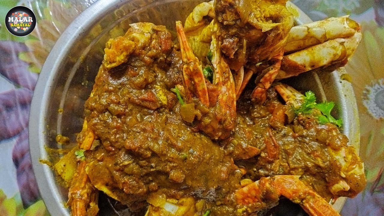 CRAB FRY | NANDU VARUVAL | CRAB PEPPER MASALA RECIPE - YouTube