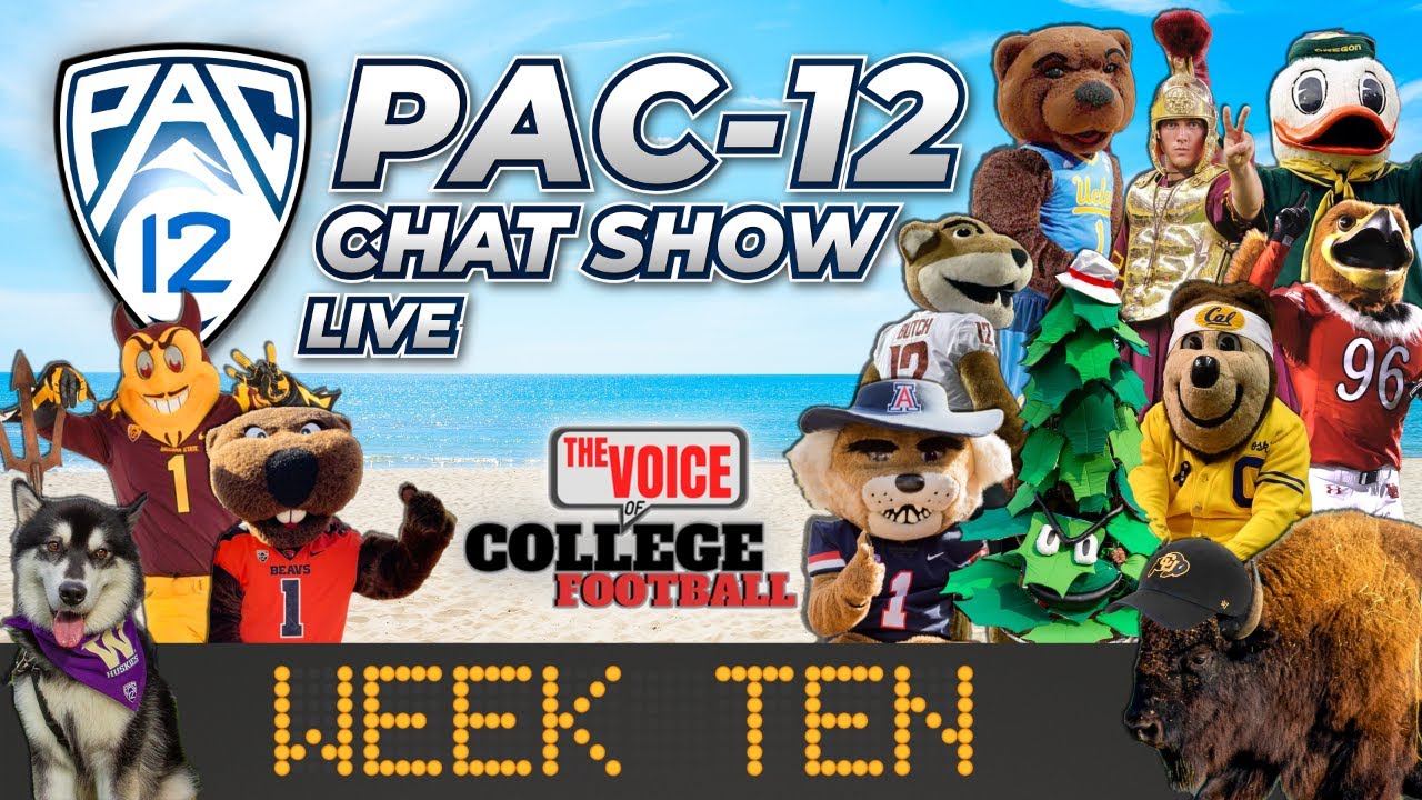 Pac-12 Chat Show LIVE | Week 10 | USC, Oregon, Utah, UCLA, Wazzu, UW ...