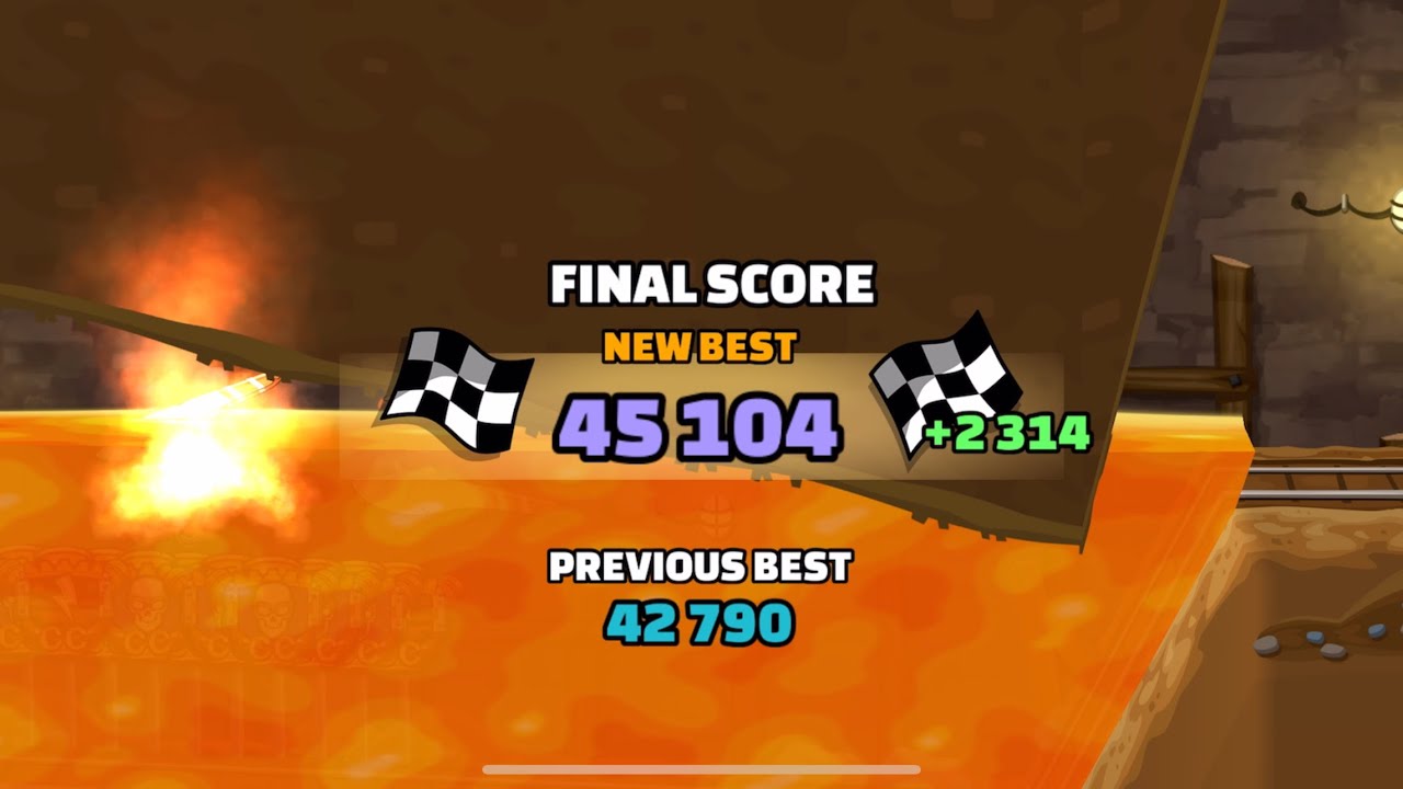 HCR2 team event | Hot and Fast | 45k hill climb racing 2 (no formula ...