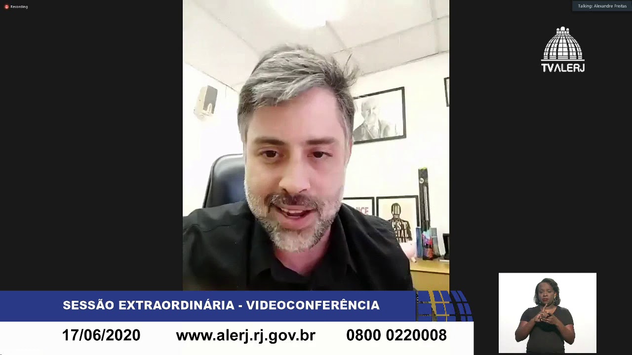 Sessöes Extraordinaria e Ordinaria Alexandre Freitas 17 06 2020 - YouTube