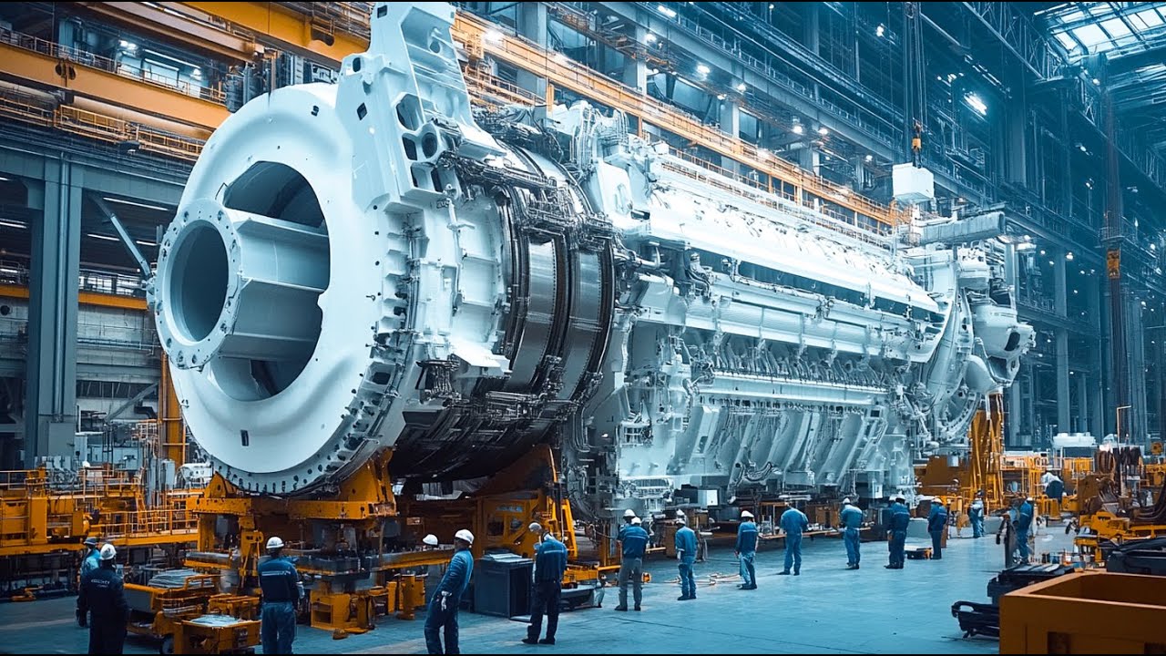 Amazing Building Process The World's Most Powerful Engines | Crankshaft ...
