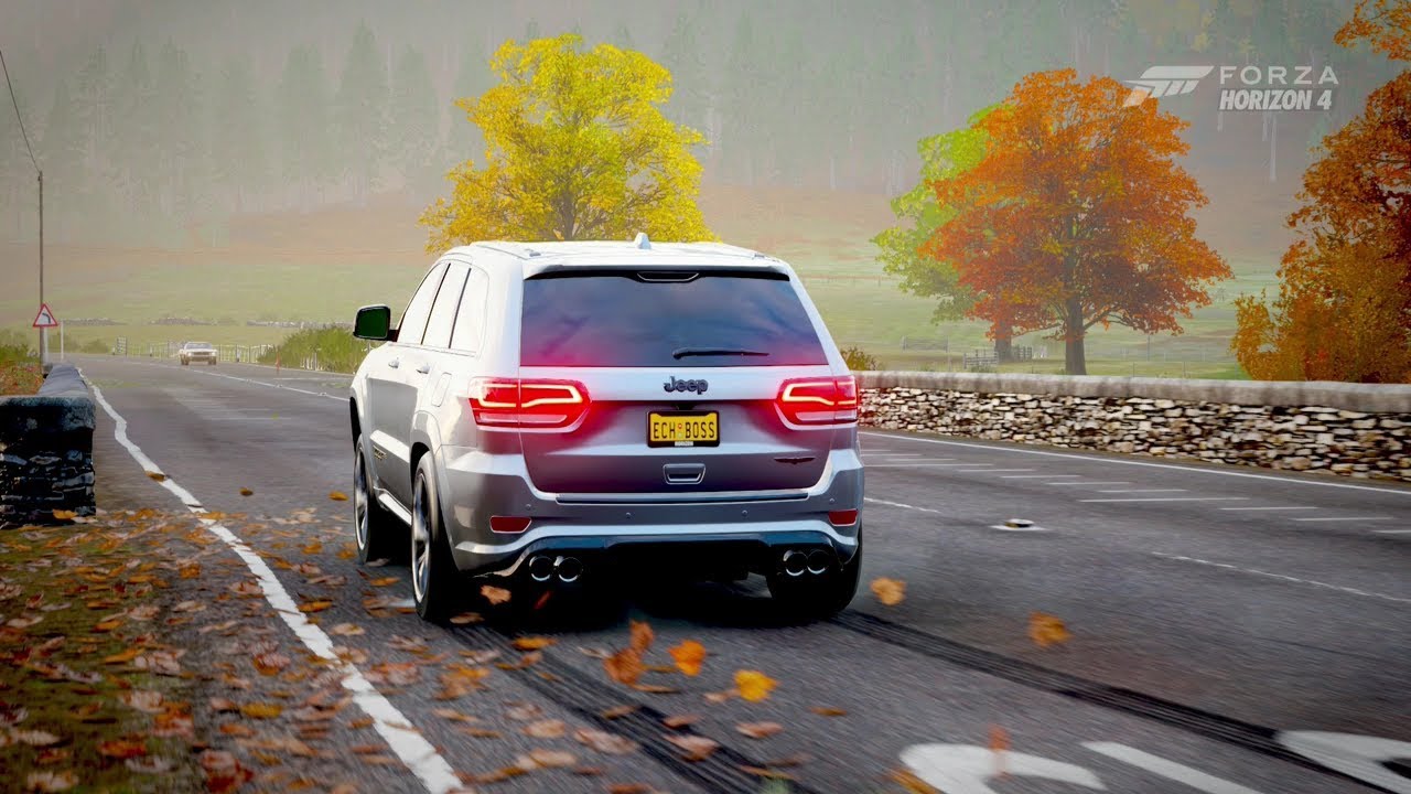 Forza Horizon 4| 800Hp 2018 JEEP TRACKHAWK SRT [Street Build] - YouTube
