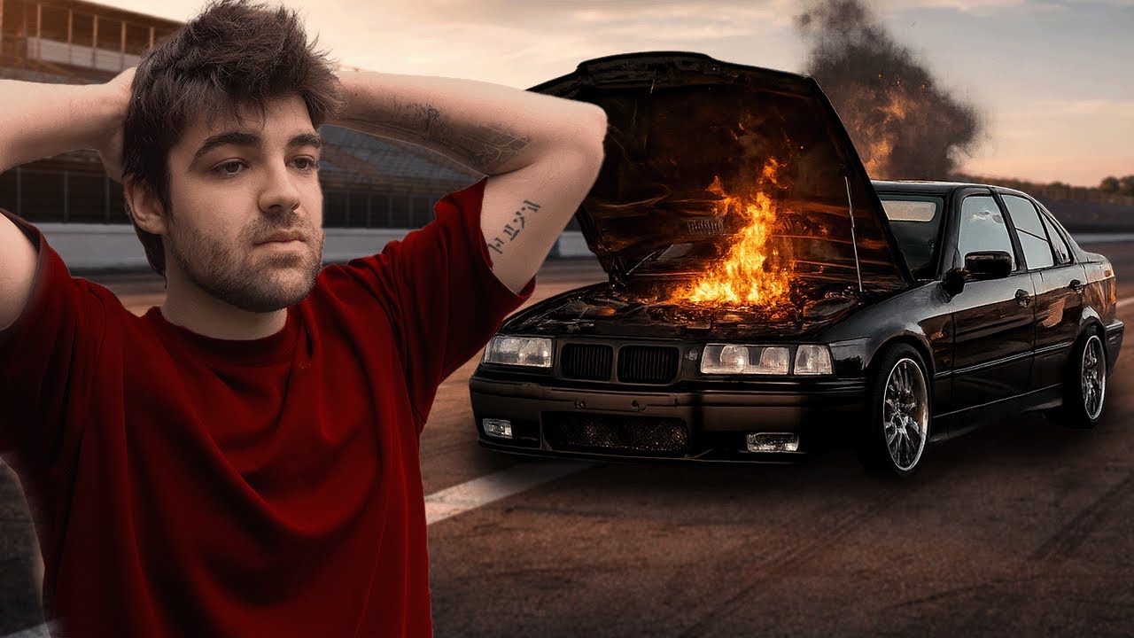 Can My Fire Damaged E36 Be Saved? — FIRST START - YouTube