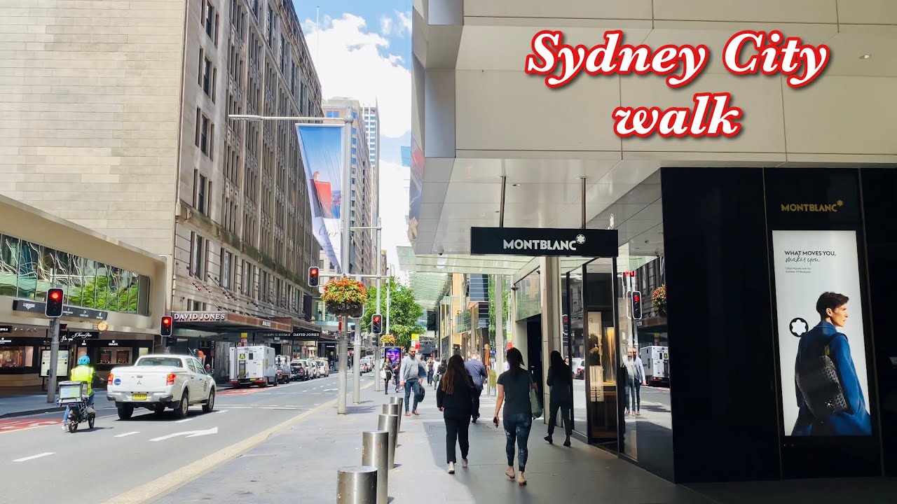 Sydney city walking tour from Circular Quay to Market St | Australia ...