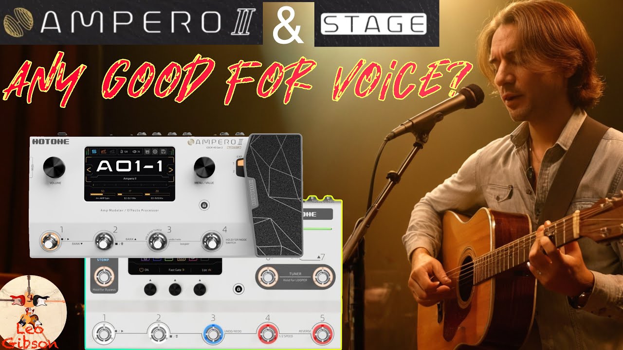 Ampero 2 and Ampero Stage: are they any good for voice and guitar ...