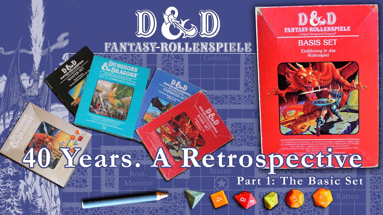 Dungeons and Dragons Retrospective after 40 Years: The D&D Basic Set ...
