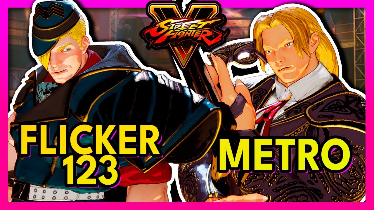 SFV 🥊 Flicker123 (ED) VS Metro (VEGA) 🥊 スト5 🥊 SF5 🥊 Street Fighter 5 ...