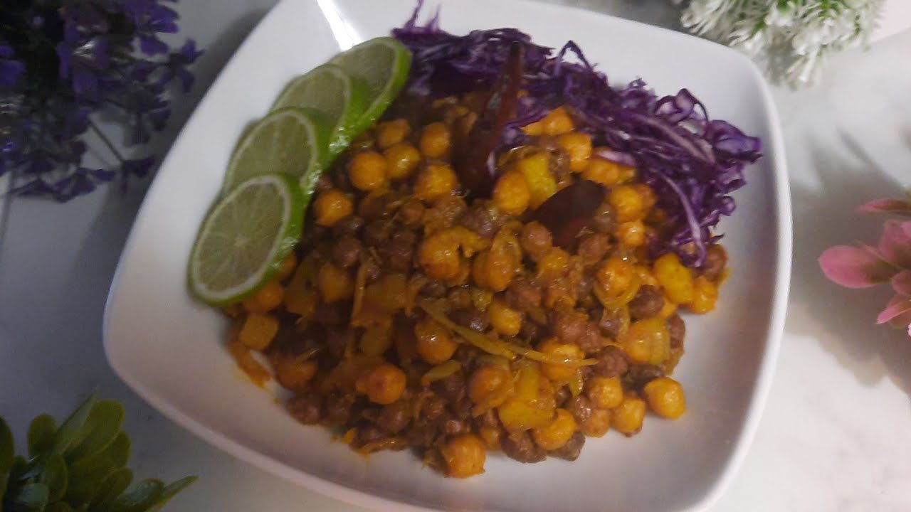 2 style chickpea curry | Ramadan special |chola vuna recipe. bangladesi ...