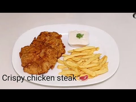 Crispy chicken steak 🥩 Try this recipe - YouTube