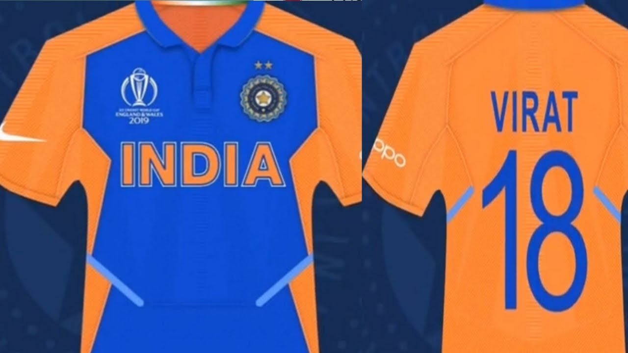India Played Match Against England in Orange jersey World Cup 2019 ...