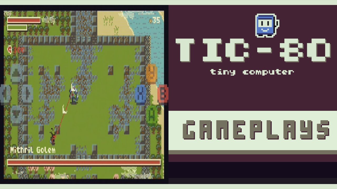 TIC-80 Balmung - Gameplay (No comentary) - YouTube