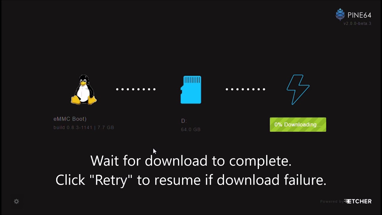 How to use Pine 64 installer - YouTube