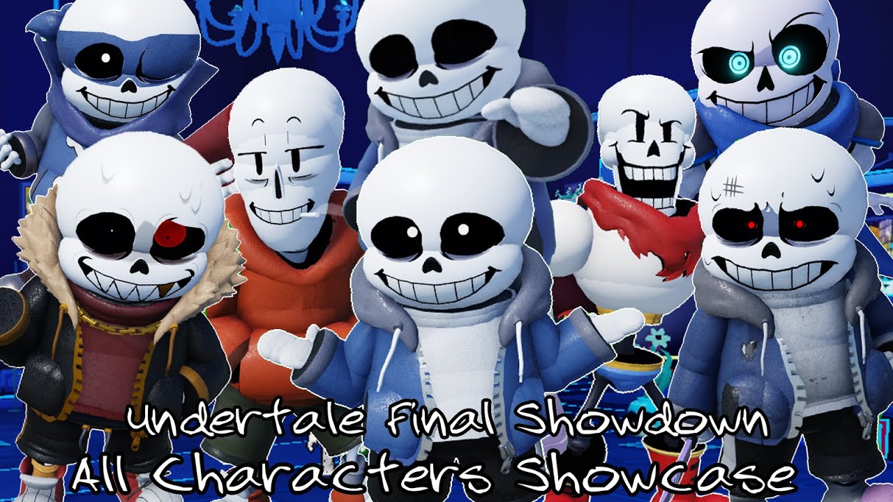 BEST ROBLOX UNDERTALE GAME!? Undertale : Final Showdown ALL Characters ...