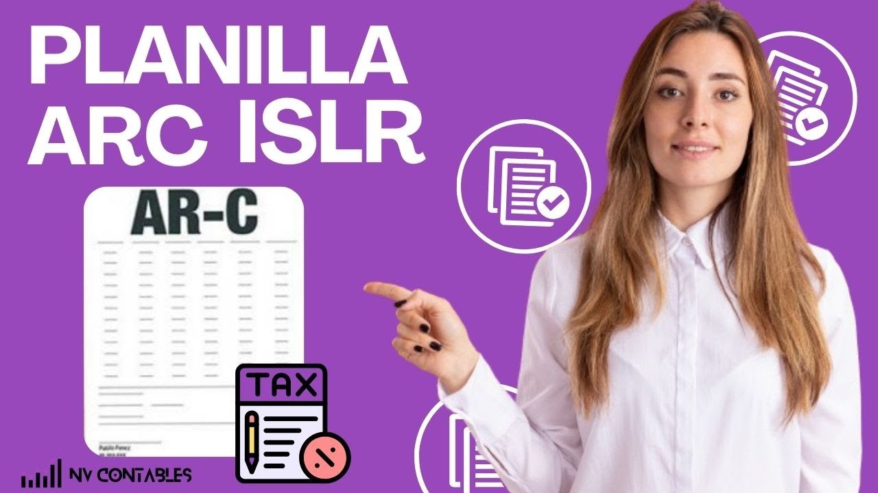 Comprobante ARC y su importancia en la declaración del ISLR - YouTube