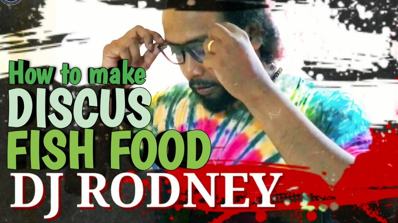 How to make Discus fish food | Rodney D'souza | Discus fish food kaise ...