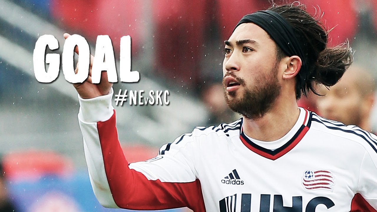 GOAL: Lee Nguyen curls one past Andy Gruenebaum | NE Revolution vs ...