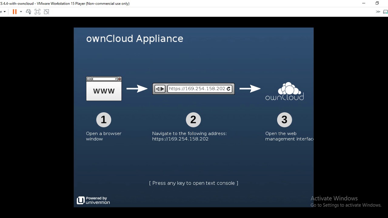 How to get started with owncloud Part2 using VM ware Palyer - YouTube