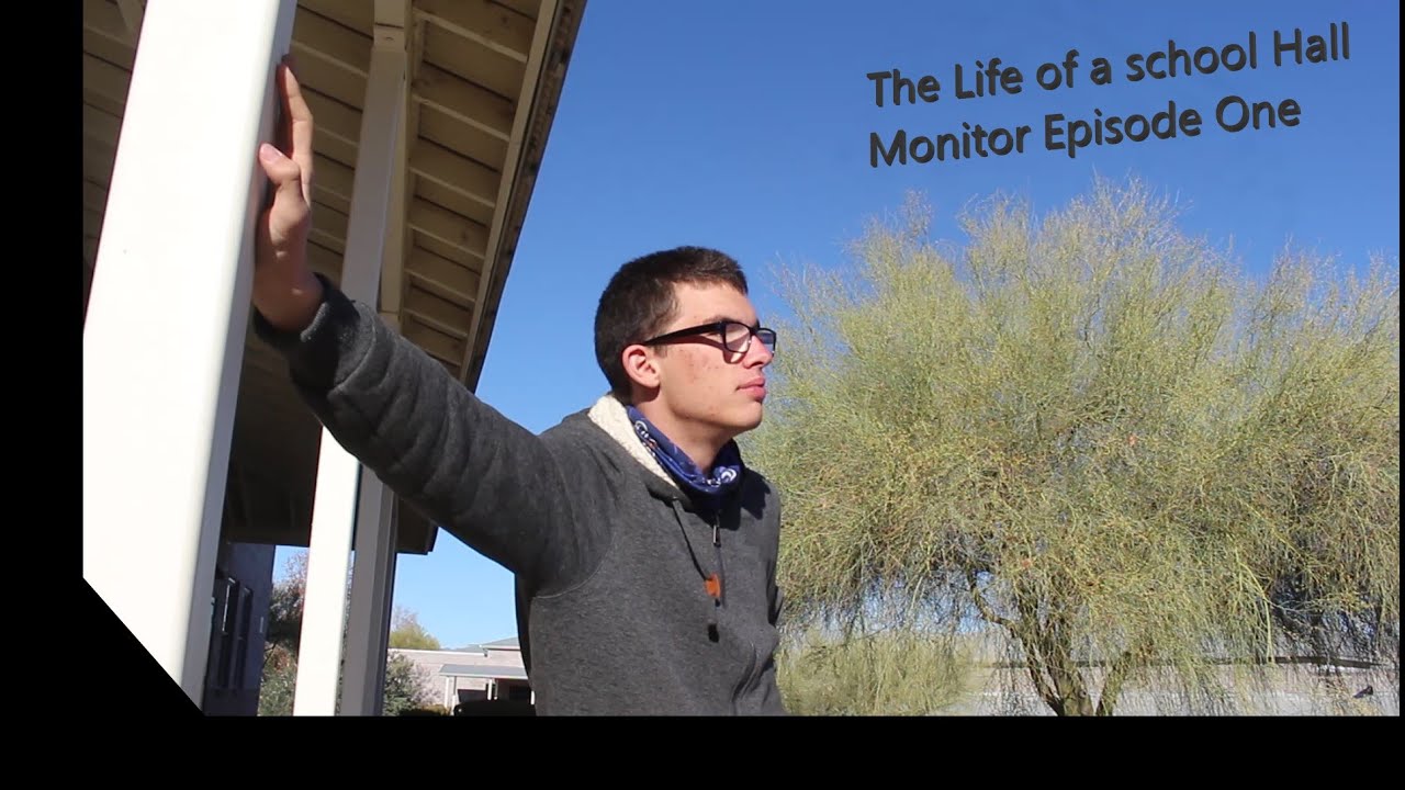 The Life of a school Hall Monitor - YouTube