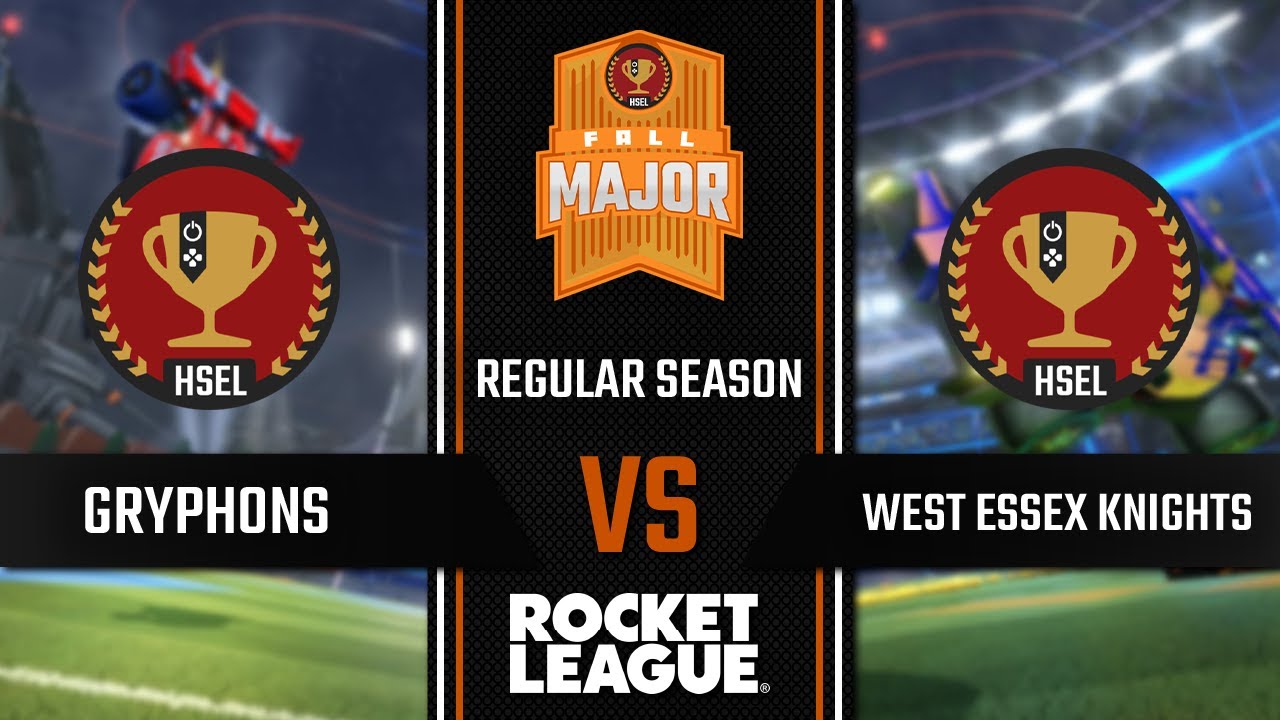 HSEL Rocket League Fall Major '22 - Regular Season [Gryphons vs. West ...