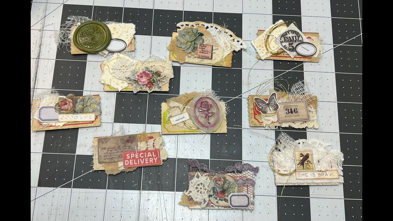 Altered Paper Clips Tutorial - YouTube