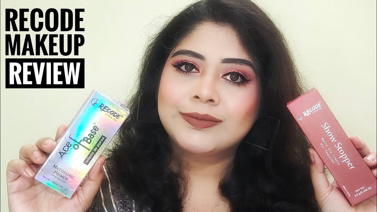 Recode Studio Pro Ace Of Face Mattifying Primer & Lip Crayon Review ...