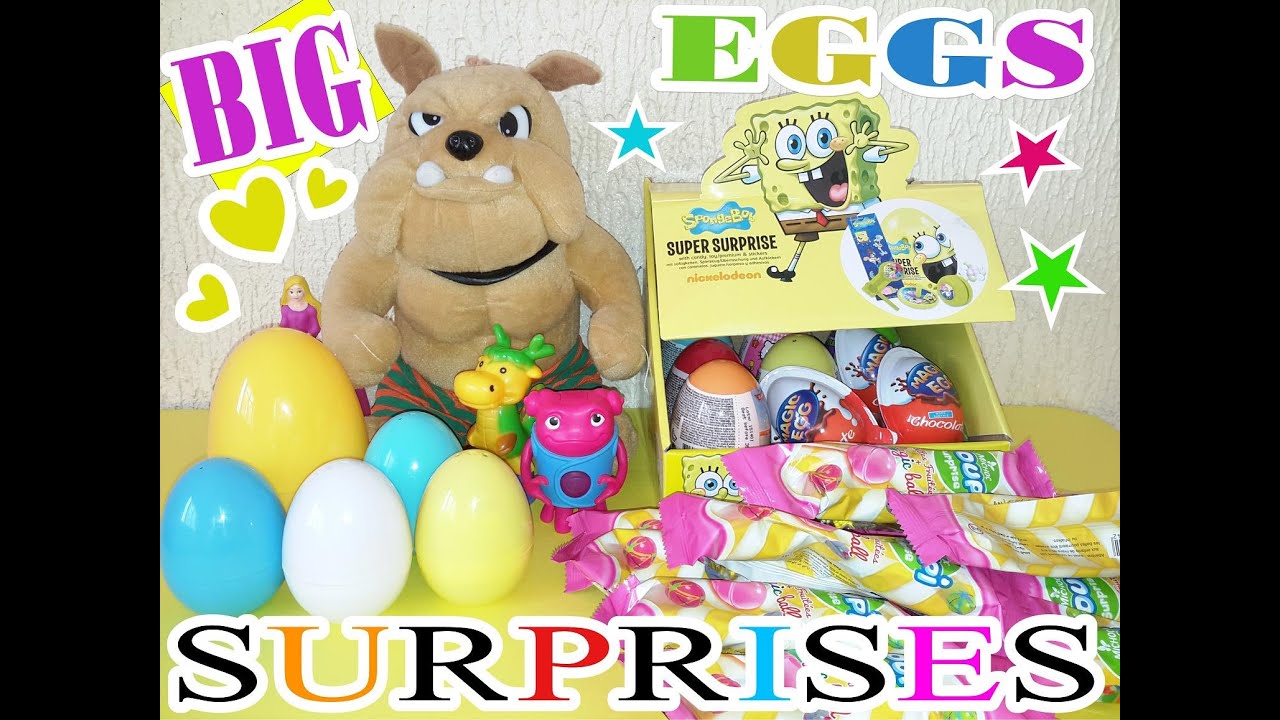 New 2016 Surprise Easter Eggs ! Disney Kinder Surprise - YouTube