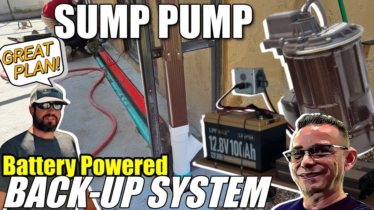SUMP PUMP with Battery Back-Up | Storm Water Drainage Solutions ...