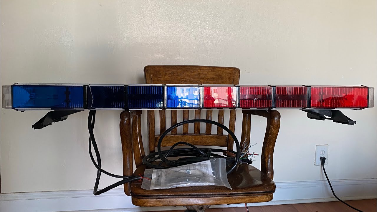 Whelen Edge 9M NEW Strobe Lightbar FOR SALE - YouTube