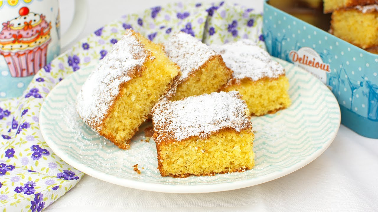 Lemon Anise Cake - How to Make a Lemon Cake from Scratch - YouTube