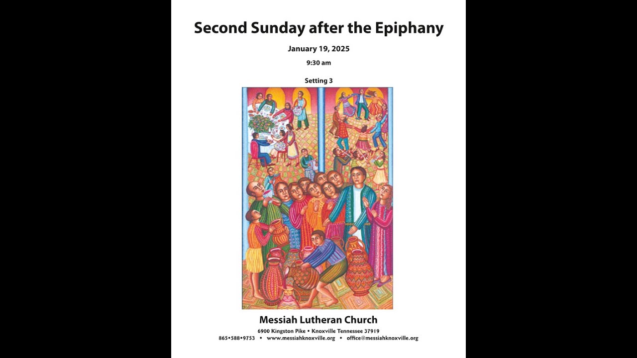Third Sunday after Epiphany - Sunday, January 26, 2025 - YouTube