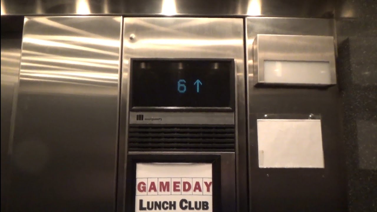 Montgomery Traction Elevator @ Merle Hay Center - Des Moines, IA - YouTube