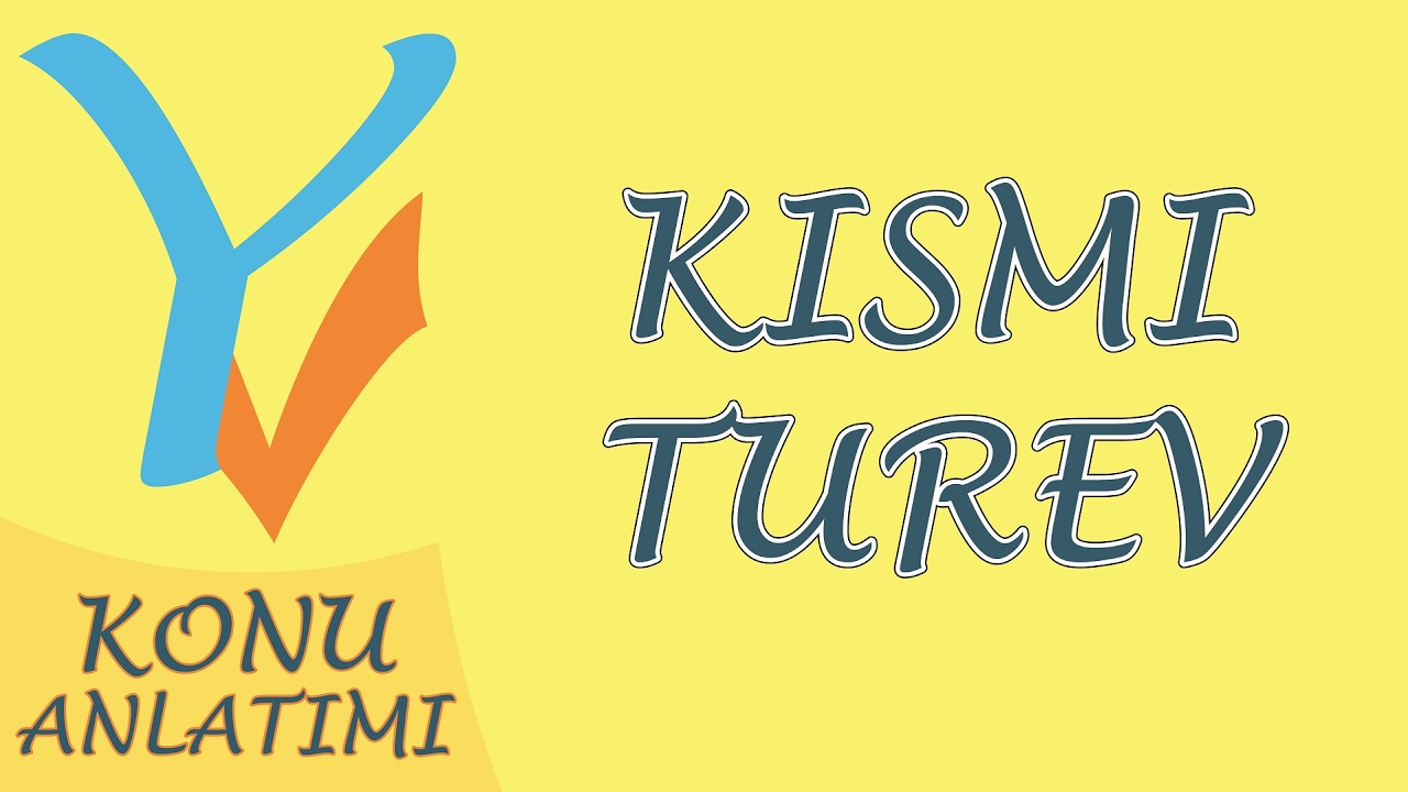 Kısmi Türev - YouTube