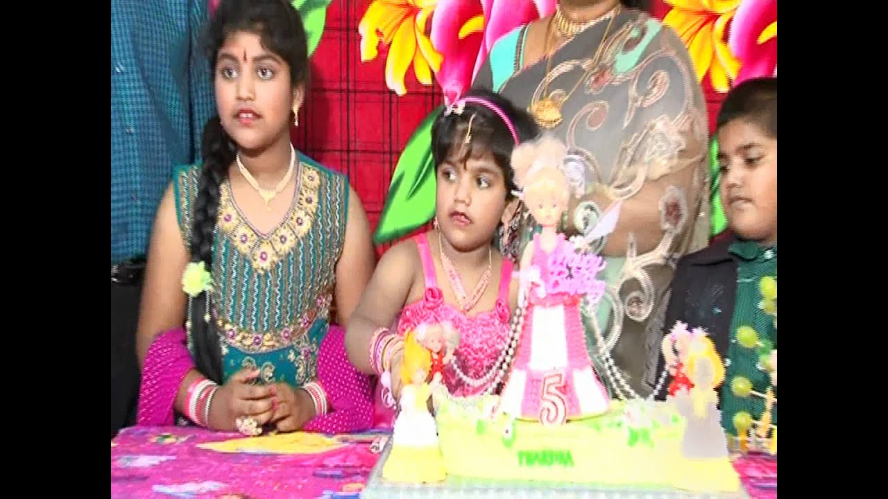 Tharsika 5th happy brithday 1 - YouTube