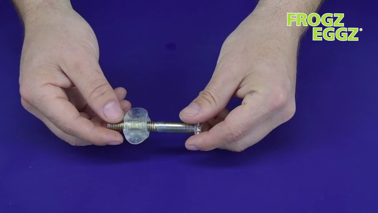 Pratley FrogzEggz® project - Make a threaded wingnut or similar ...