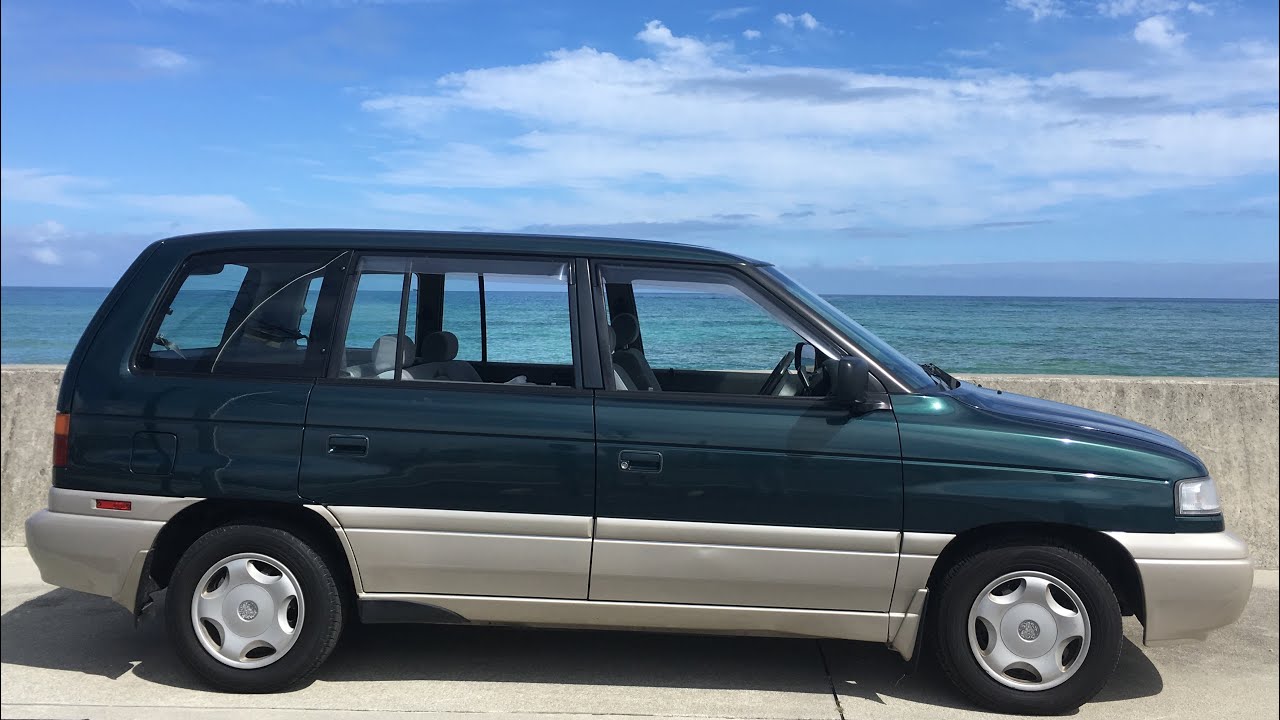 MAZDA MPV LVLW, HOW TO EXCHANGE REAR HATCH DUMPER. - YouTube