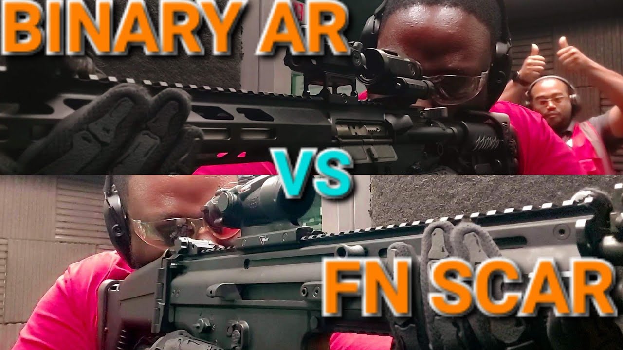FN SCAR vs BINARY TRIGGER AR - YouTube