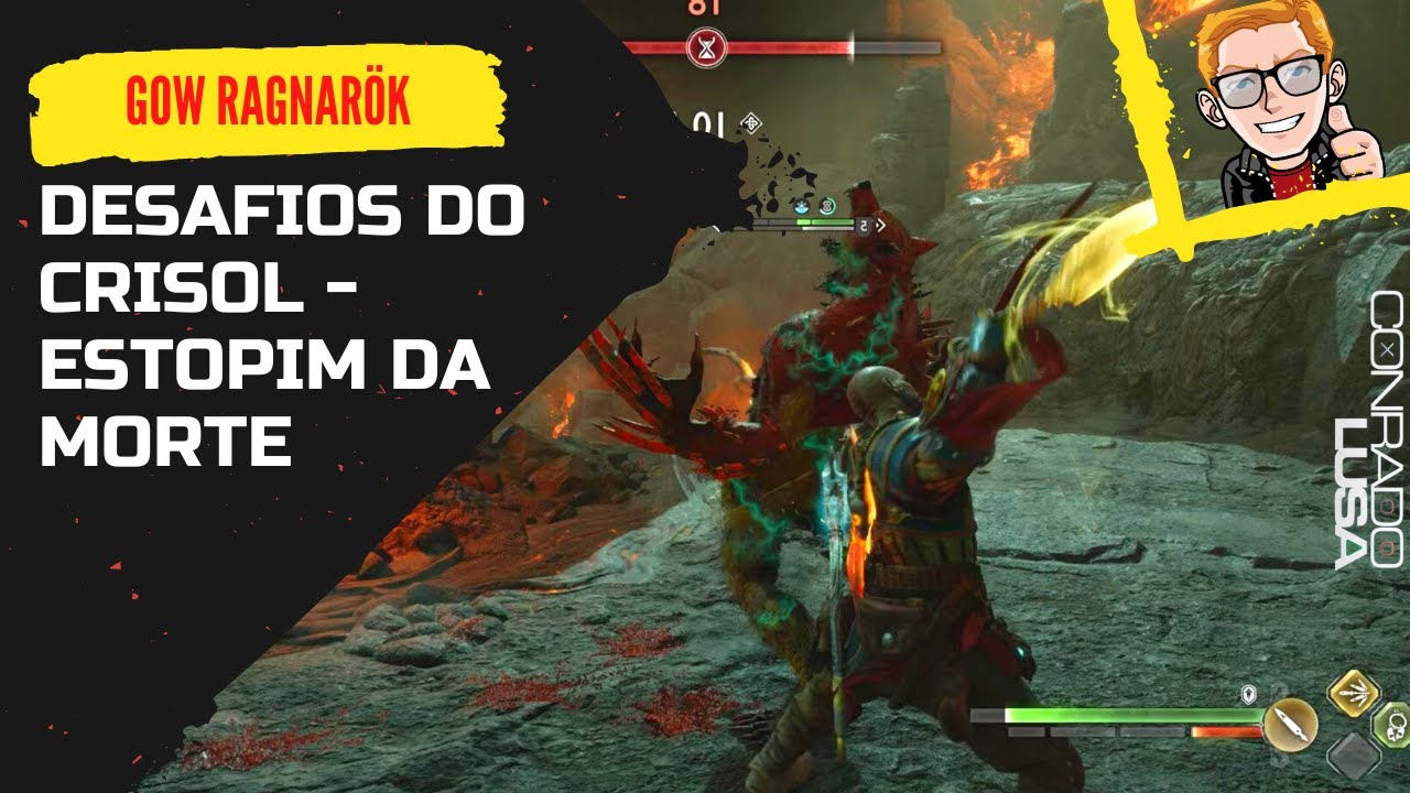 Desafios do Crisol (Estopim da morte) - God of War Ragnarök - YouTube