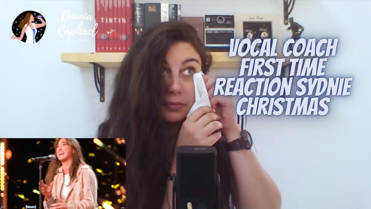 VOCAL COACH FIRST TIME REACTION Sydnie Christmas - Tomorrow - YouTube