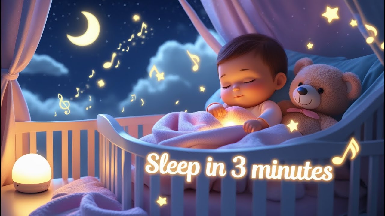 Baby Sleep Music ♫ Overcome Insomnia in 3 Minutes for Better Sleep 🌟 ...