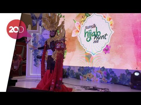 Cantiknya Peserta Hijab Hunt Medan dalam Balutan Ulos!