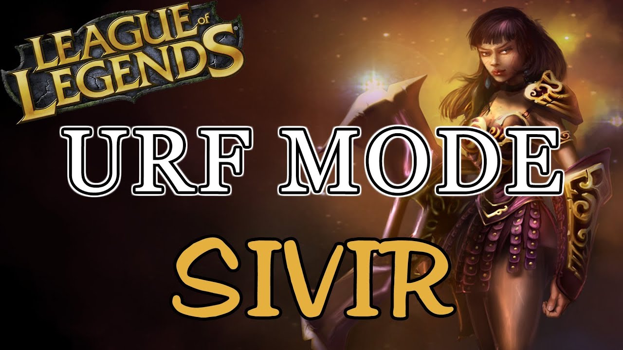 [URF MODE LOL] - Ultra Rapid Fire - SIVIR, Perma Shield / Boomerang ...