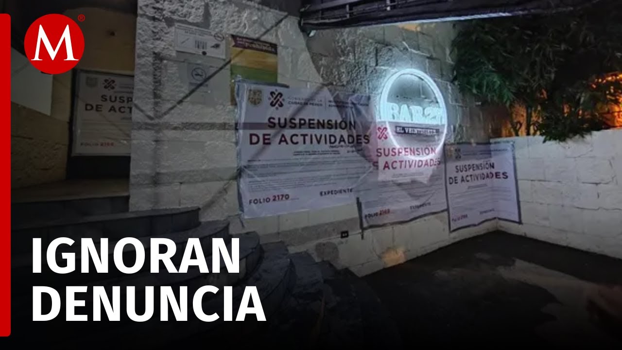 Bar 27 reabre en la Ciudad de México a pesar de clausura reciente - YouTube