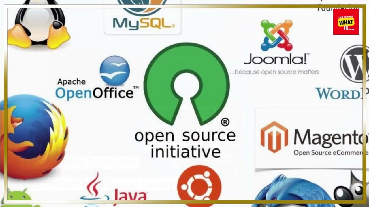 What's the difference between open source and proprietary software ...