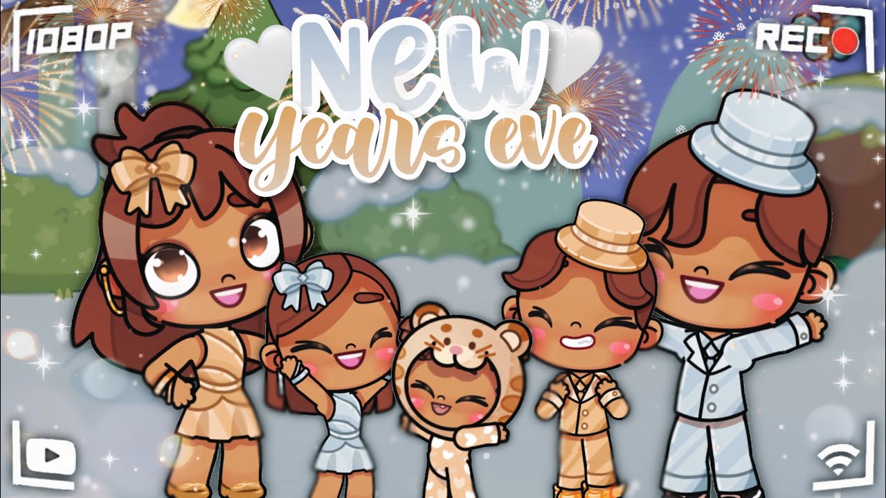 OUR NEW YEAR’S *CELEBRATION* 🌷🌈 || *voiced* 🔊 || avatar world 🌍 - YouTube