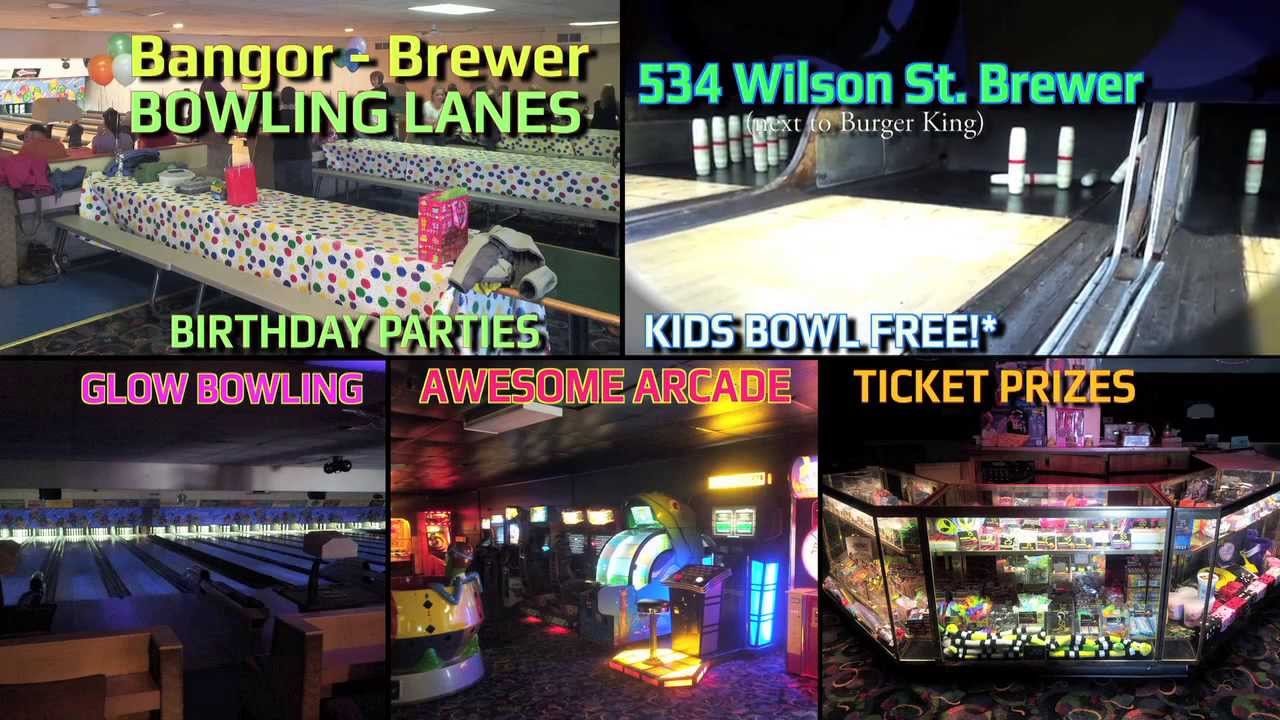 Bangor Brewer Bowling Lanes - Affordable fun for everyone! - YouTube