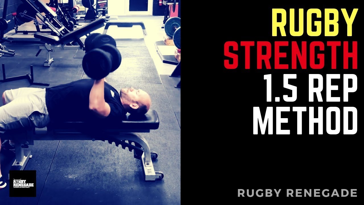 Rugby Renegade | Rugby Strength Training 1.5 Rep Method - YouTube
