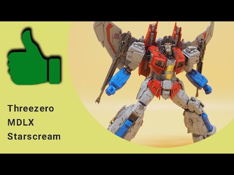 Threezero MDLX Transformers Starscream Figure Review - YouTube