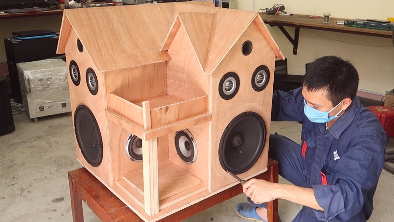 Great creations from wood - The combination of sound and the house ...